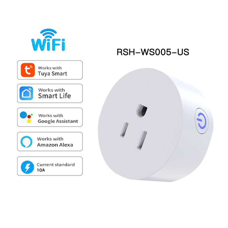 WiFi Smart US Plug (RSH-WS005)-Shenzhen RiShengHua Technology Co., Ltd